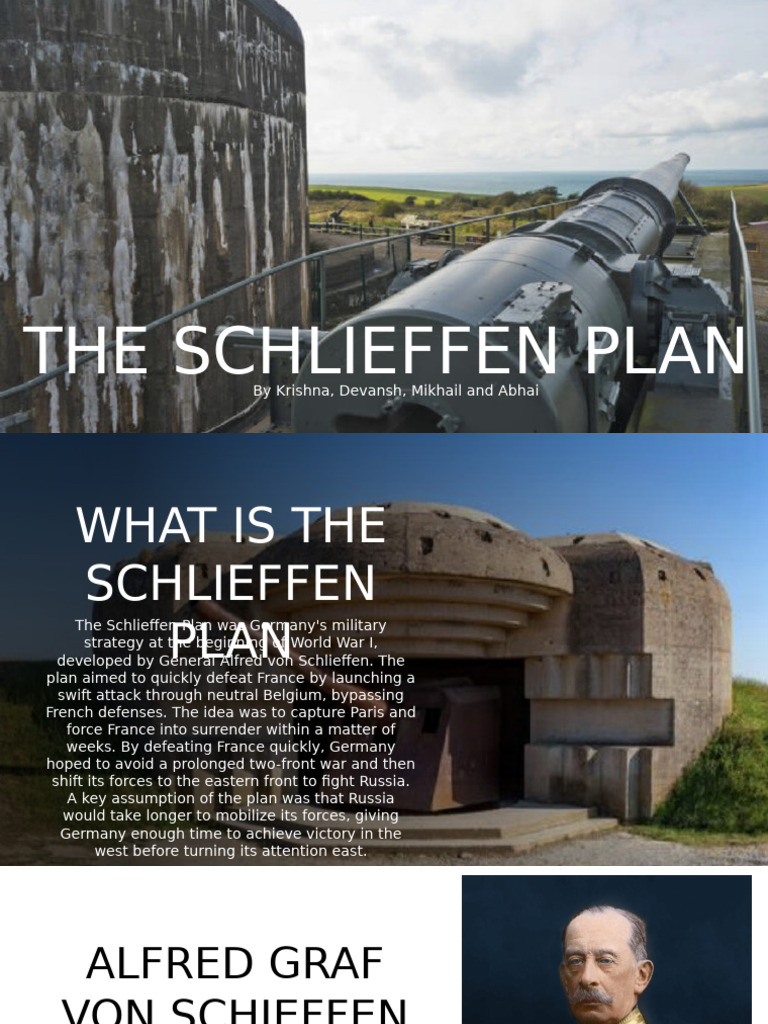 Schlieffen Plan: WWI German Strategy | PDF | National Security | 2nd ...