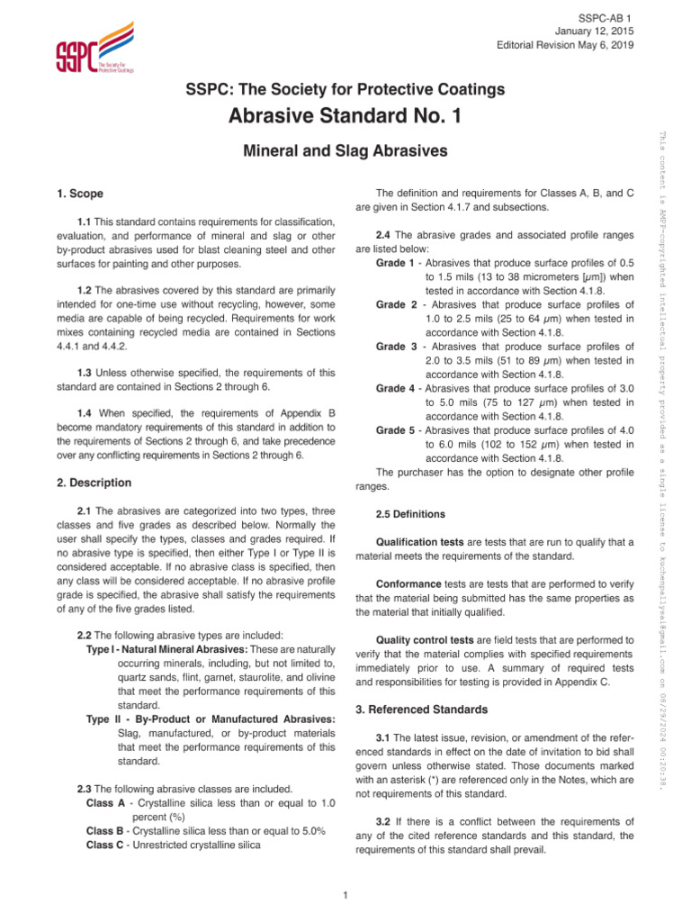 Sspc-Ab 1-2019 | PDF