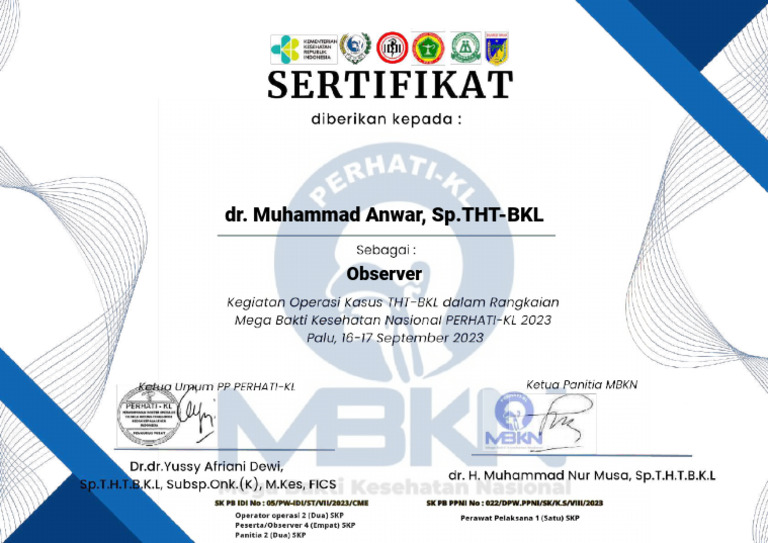 Dr. Muhammad Anwar, SP - THT-BKL (2) - Dikompresi-Dikompresi | PDF