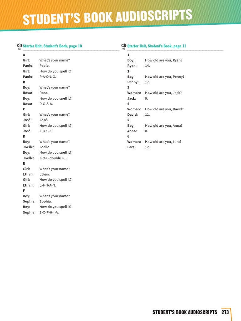 ST.B Audioscript Prepare 5 | PDF
