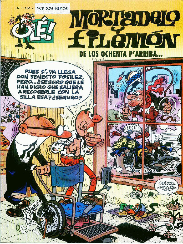 151 - Mortadelo y Filemon - de - Los - 80 - P'arriba - 2p | PDF