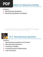 Key Manufacturing Vocabulary Terms | PDF | Inventory | Mass Production