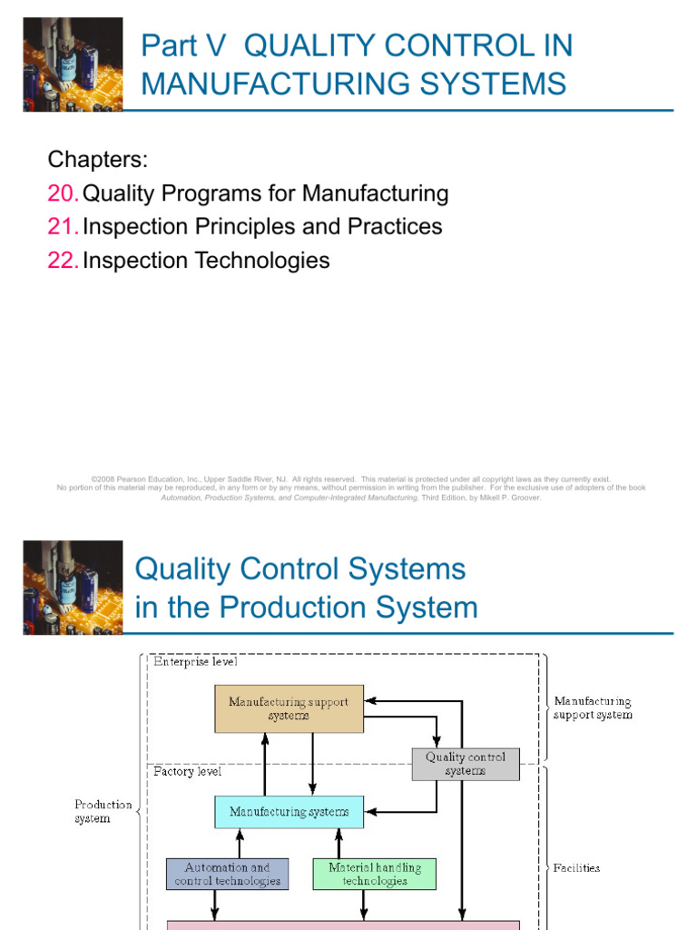 Lecture 5_ Quality Programs for Manufacturing | PDF