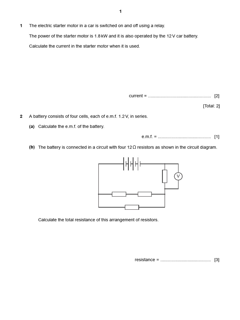 current electricity 2 | PDF | Voltage | Electromagnetism