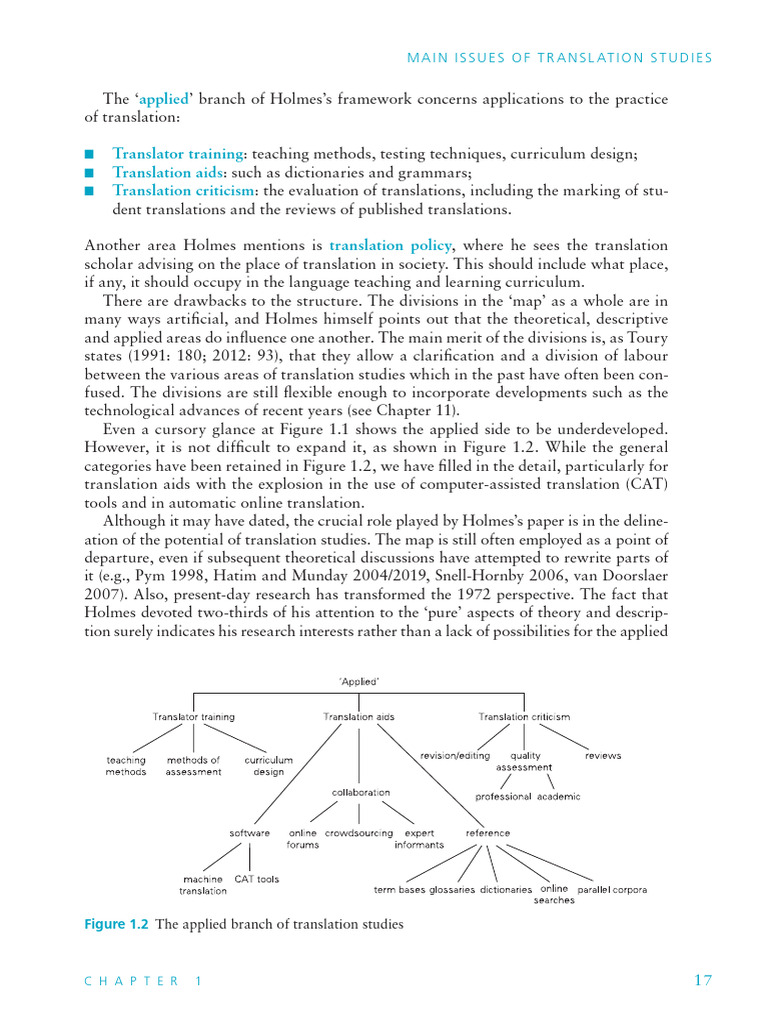 Jeremy Munday Introducing Translation Studies 5ed p17 | PDF ...
