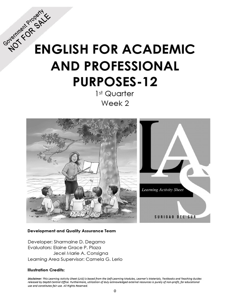 Eapp12 - q3 - Week 2 | PDF | Learning | Essays