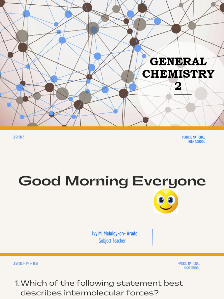 GC2 Quarter-1 Lesson-2B Intermolecular-Forces | PDF