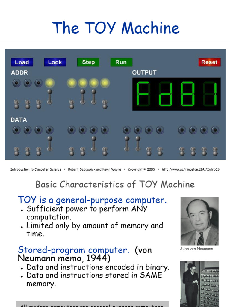 lec06_TOYprogramming | PDF | Integer (Computer Science) | Computer Program