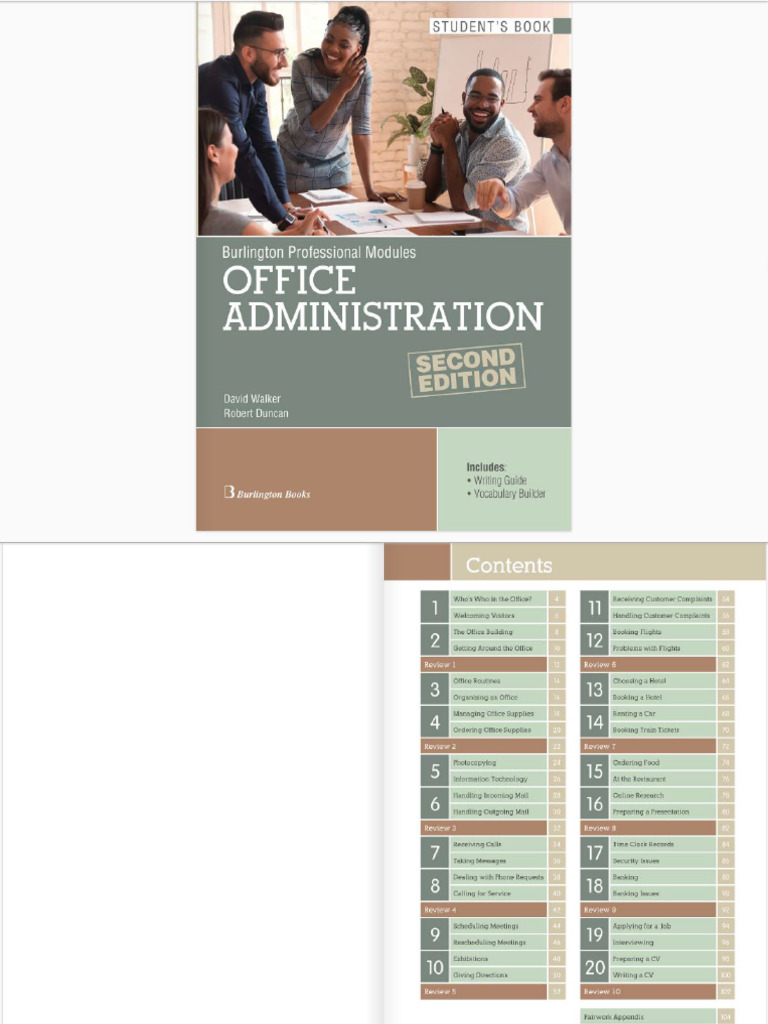 Burlington Books - Office Administration | PDF