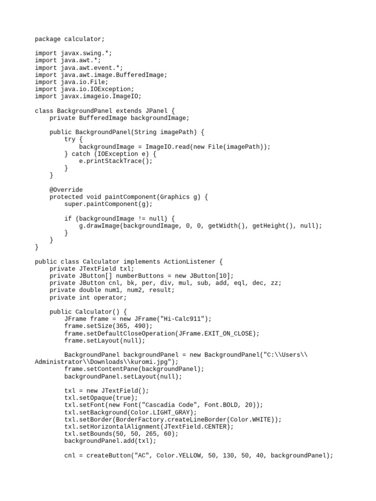 calca | PDF | Software | Computer Libraries