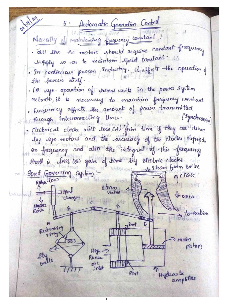 Automatic Generation Control Pdf