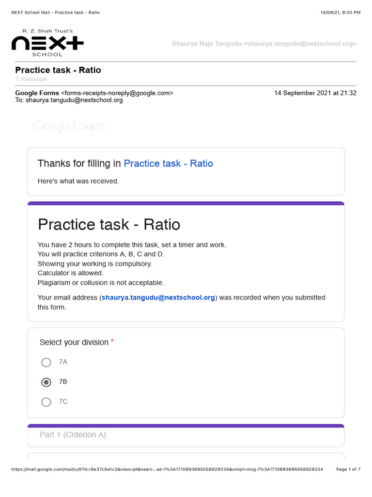 Ratio | PDF | Numbers | Mathematics