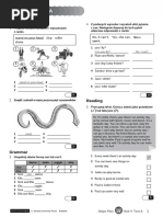 Test Diagnostyczny Z Języka Angielskiego - 4 Klasa | PDF