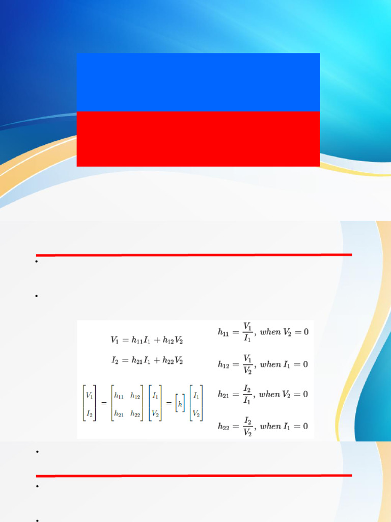 Lecture 4 Two Port Systems B | PDF | Parameter (Computer Programming ... Lecture 4 Two Port Systems B | PDF | Parameter (Computer Programming ...