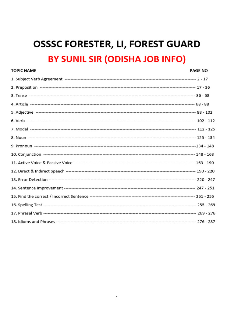 3000+ English Grammar Practice MCQ Ebook For LI, ForESTER, ForEST ...