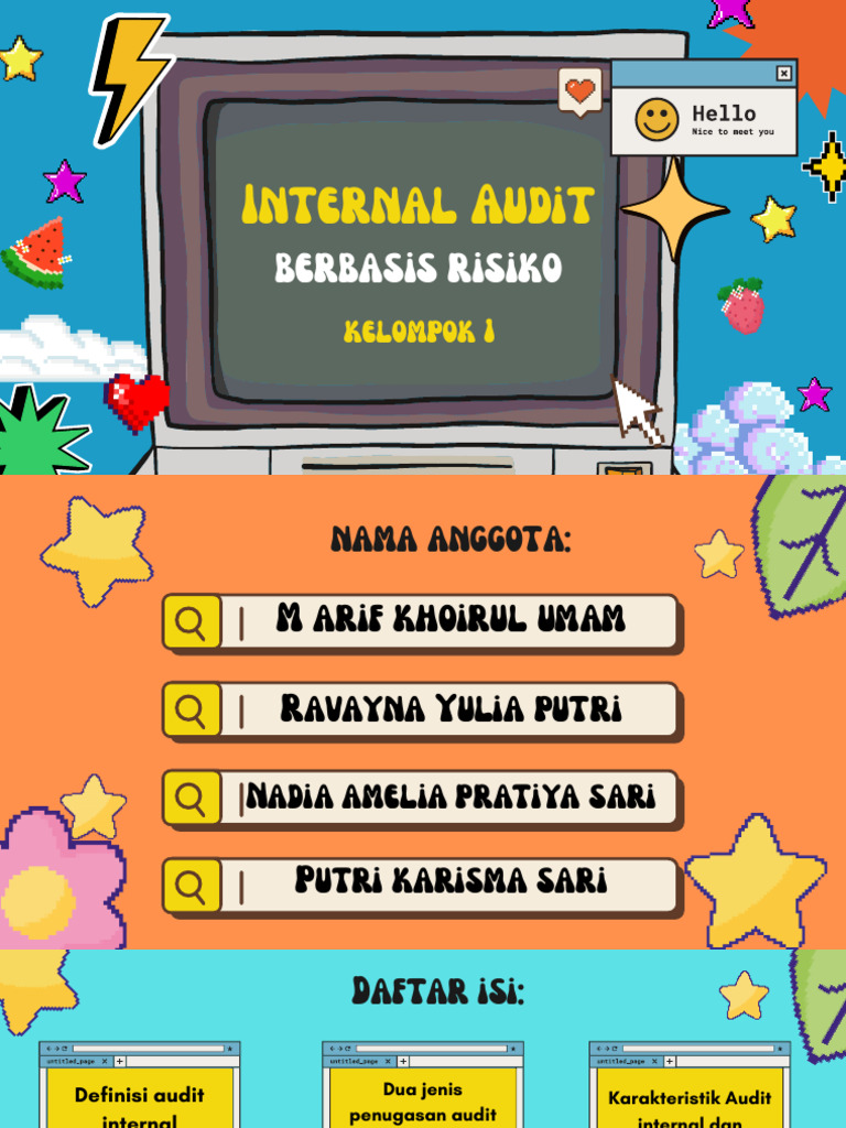 Audit Internal Berbasis Risiko | PDF | Bisnis | Pengelolaan Keuangan & Uang