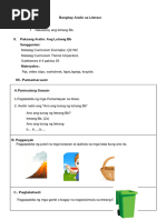 Letrang Ii Kindergarten Worksheets | PDF