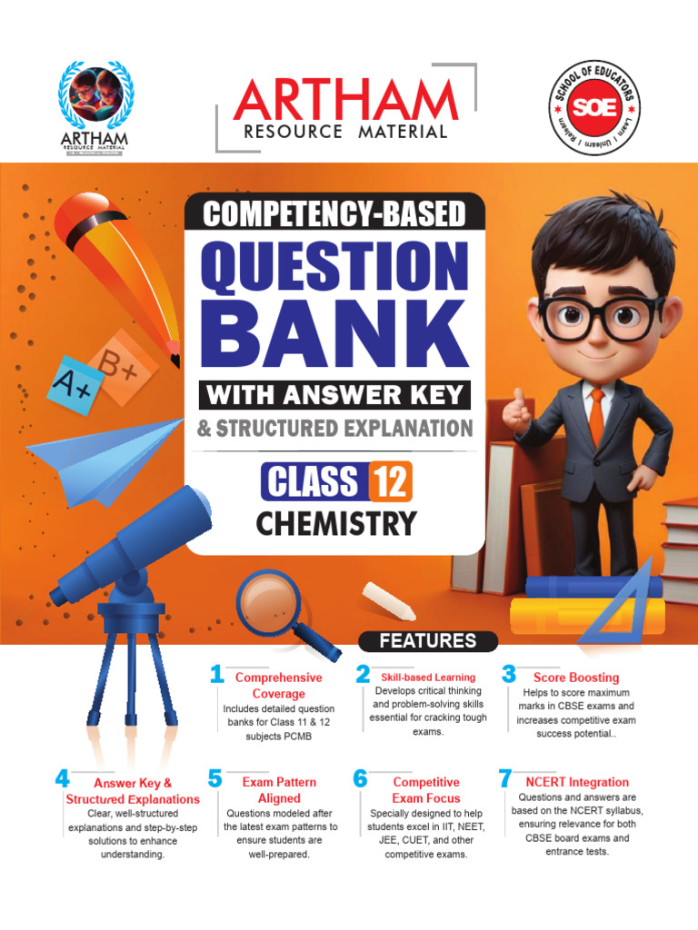 Class 12 Chemistry Competency-Based Question Bank With Answer Key ...