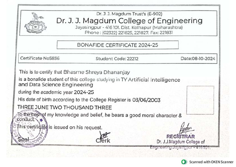 Bonafide Compressed | PDF
