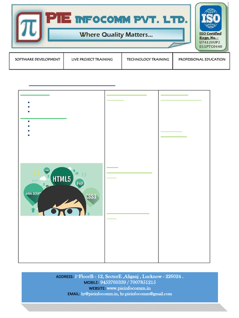 3 - PHP Technology Syllabus | PDF | Databases | Php