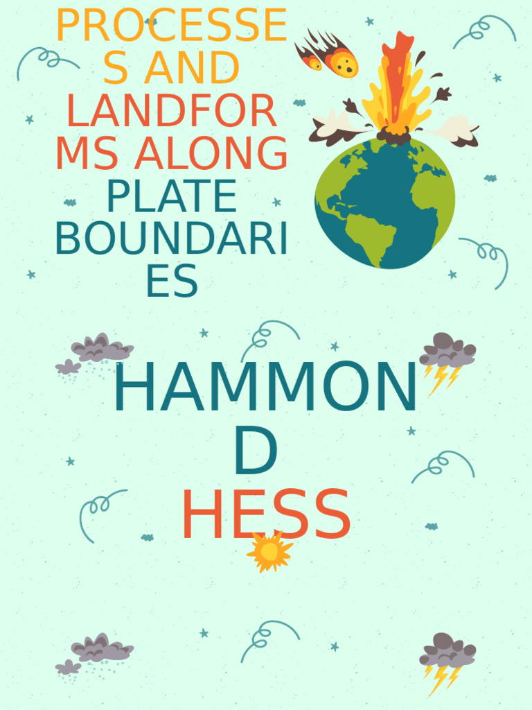 Processes and Landforms Along Convergent Plate Boundaries | PDF | Plate ...