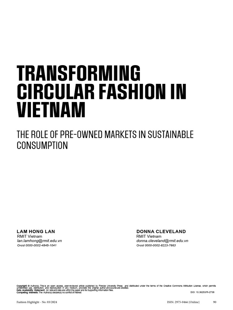 Transforming_circular_fashion_in_Vietnam_The_role_ | PDF | Fashion ...