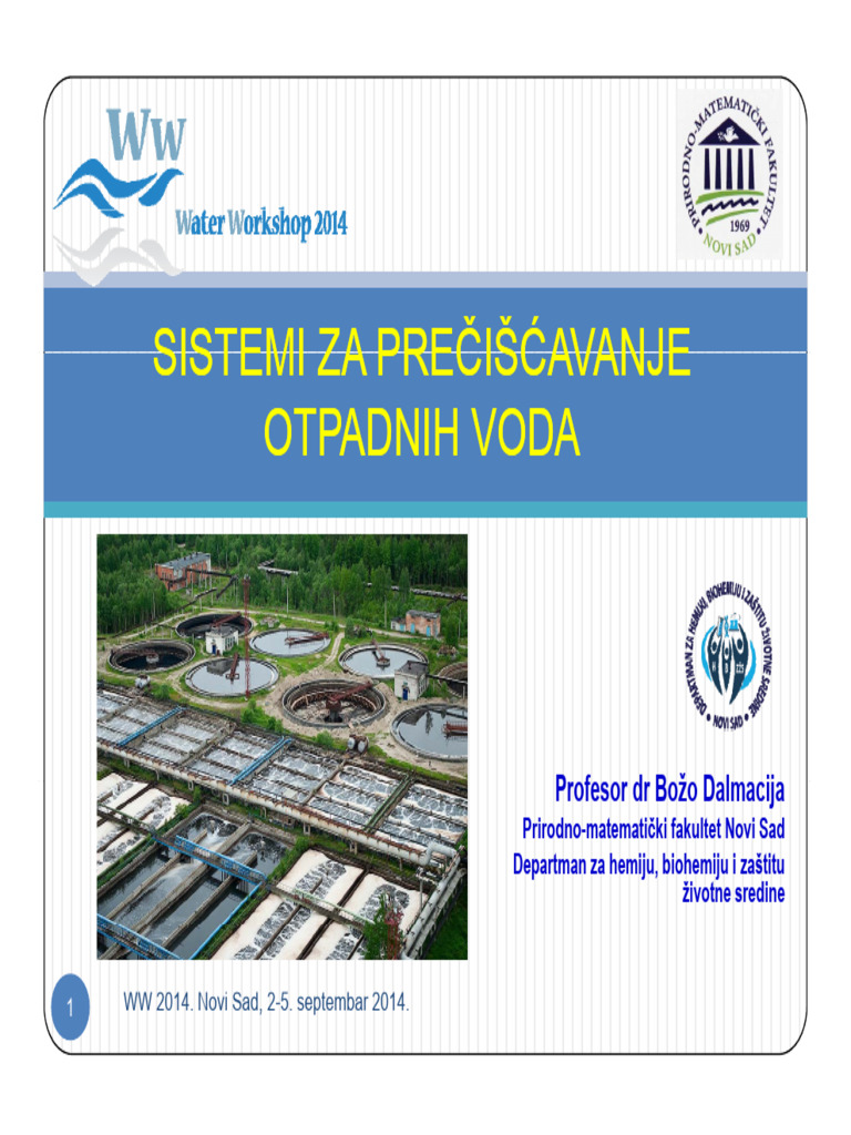 05 Sistemi Za Precisvanje Otpadnih Voda | PDF
