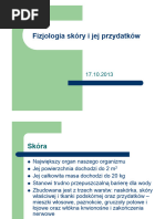 Budowa I Funkcje Skóry | PDF