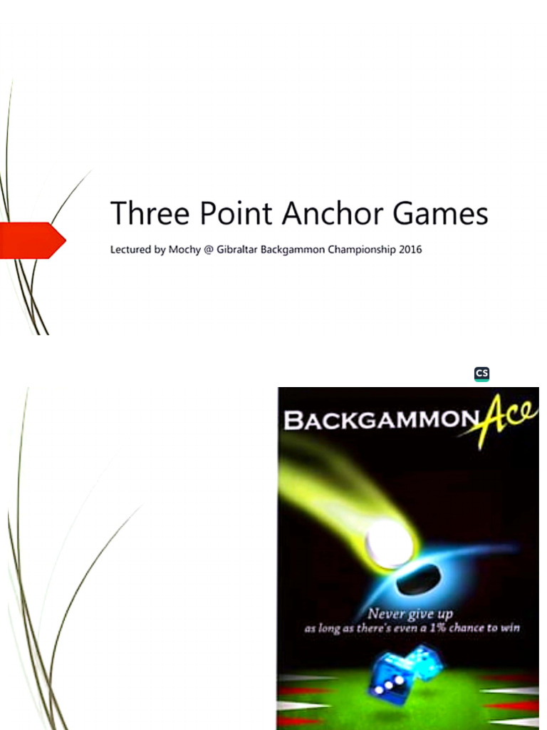 Three Point Anchor Games | PDF