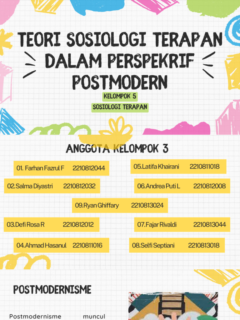 Contoh Penelitian Sosiologi Terapan | PDF