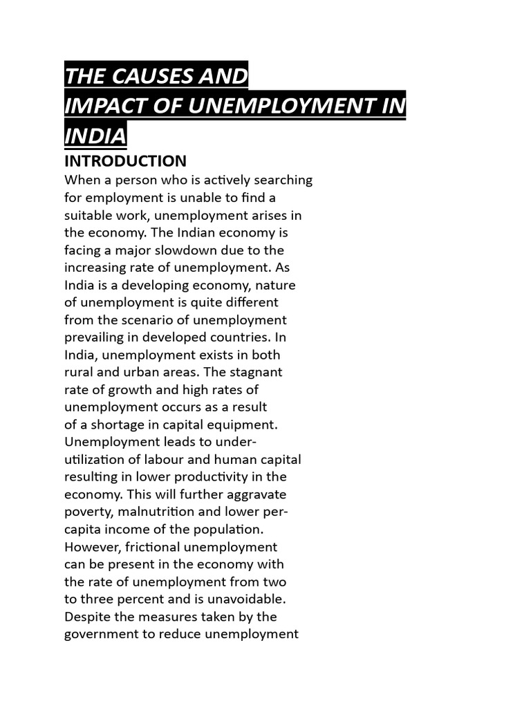 Economic | PDF | Unemployment | Employment