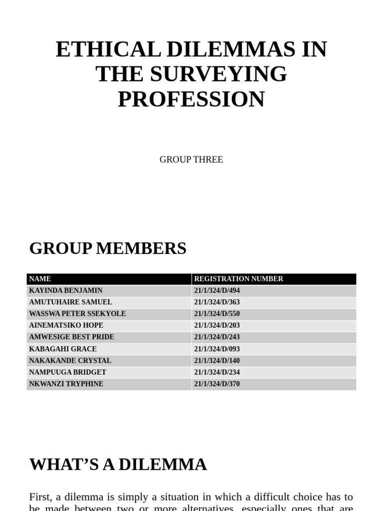 Ethical Dilemmas in Surveying Uganda | PDF | Political Corruption | Bribery