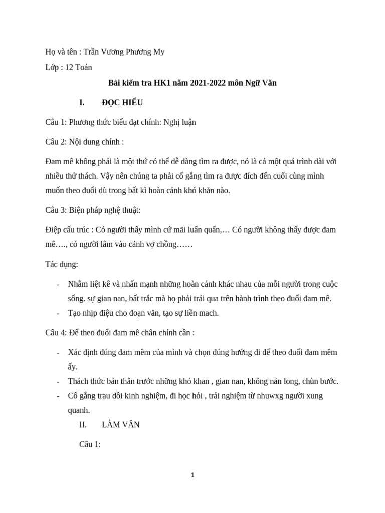 18 - Tran Vuong Phuong My | PDF