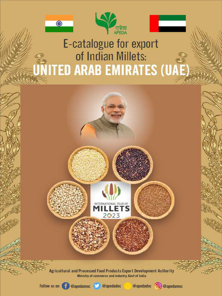 UAE APEDA Millets Catalogue | PDF