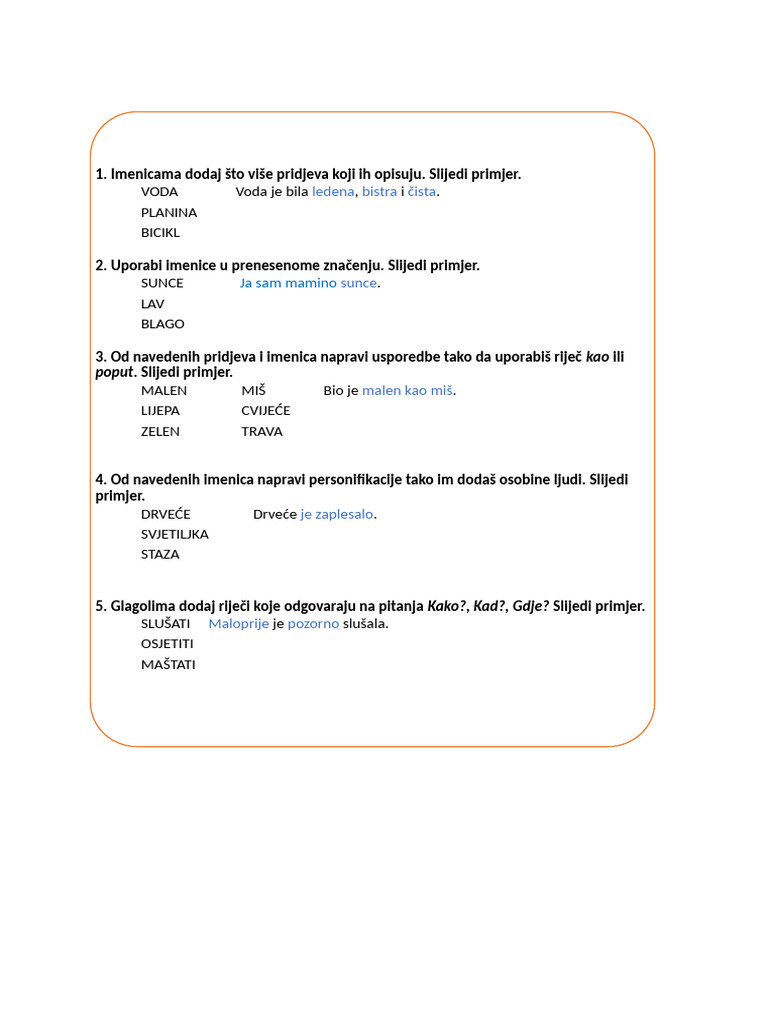 Pisanje Sastavka Primjenjujem Tajne Koje Sastavak Cine Ljepsim I ...