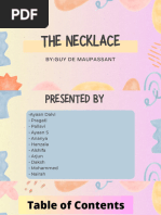 The Necklace by Guy de Maupassant | PDF