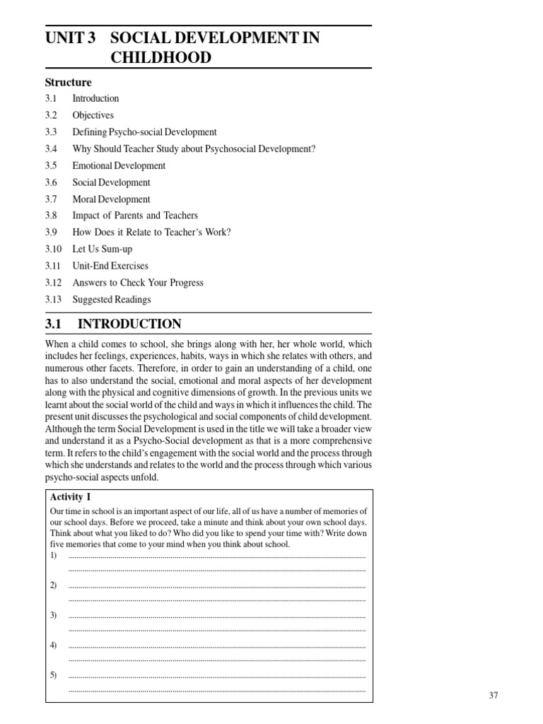Unit-3 | PDF | Developmental Psychology | Human Development