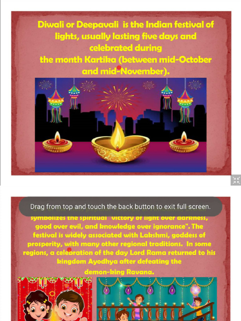 Diwali Festival: Celebrations and Traditions | PDF