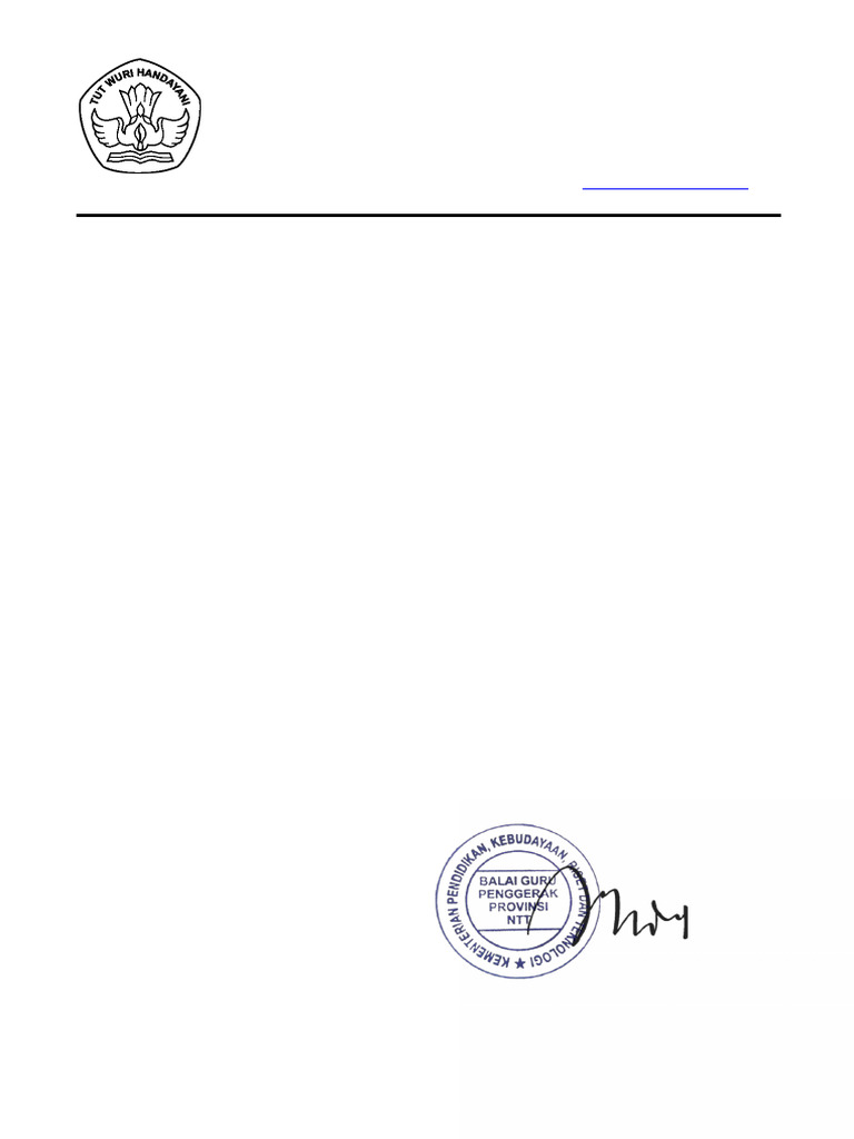 BGP NTT - Undangan Lokakarya 7 - Angkatan 10 | PDF