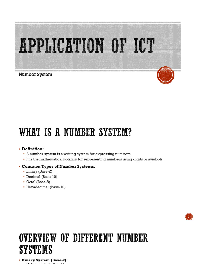 Lecture 03 (A) Application of ICT | PDF | Notation | Lexicology