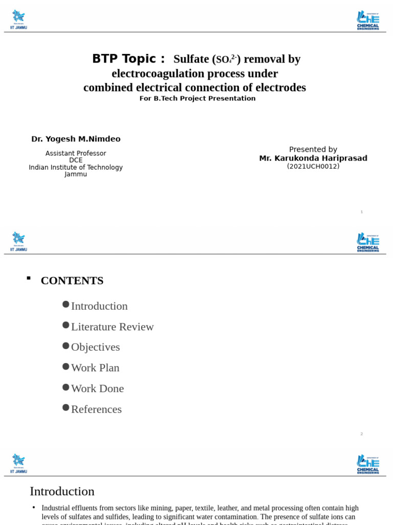 Midsem BTP | PDF | Physical Sciences | Materials