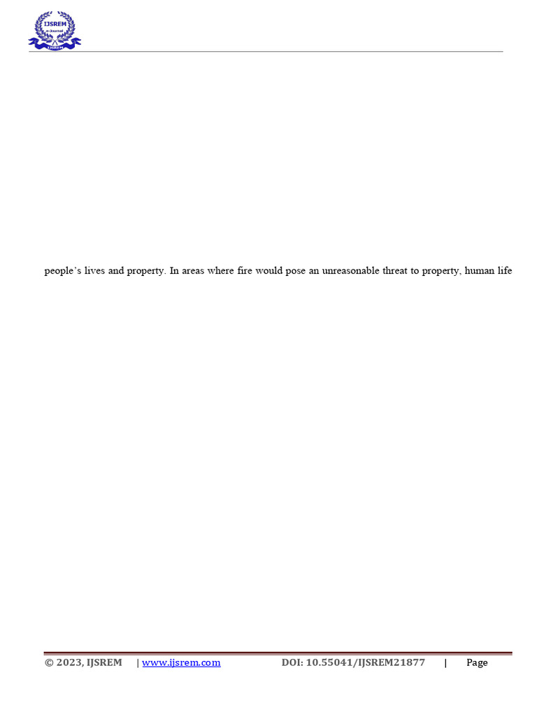 Fire Detection and E XT Ingu Isher System Using OpenCV | PDF | Arduino ...