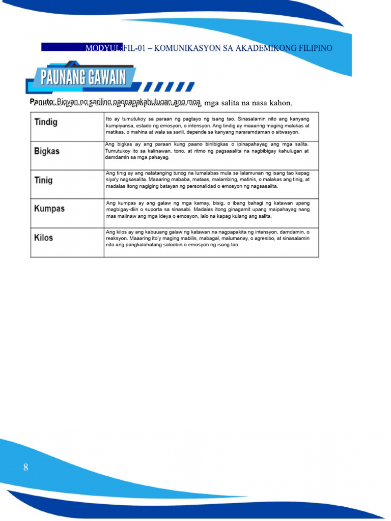 Gawain 8 Olfil | PDF