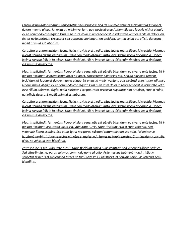 Useless Document For Scribd | PDF