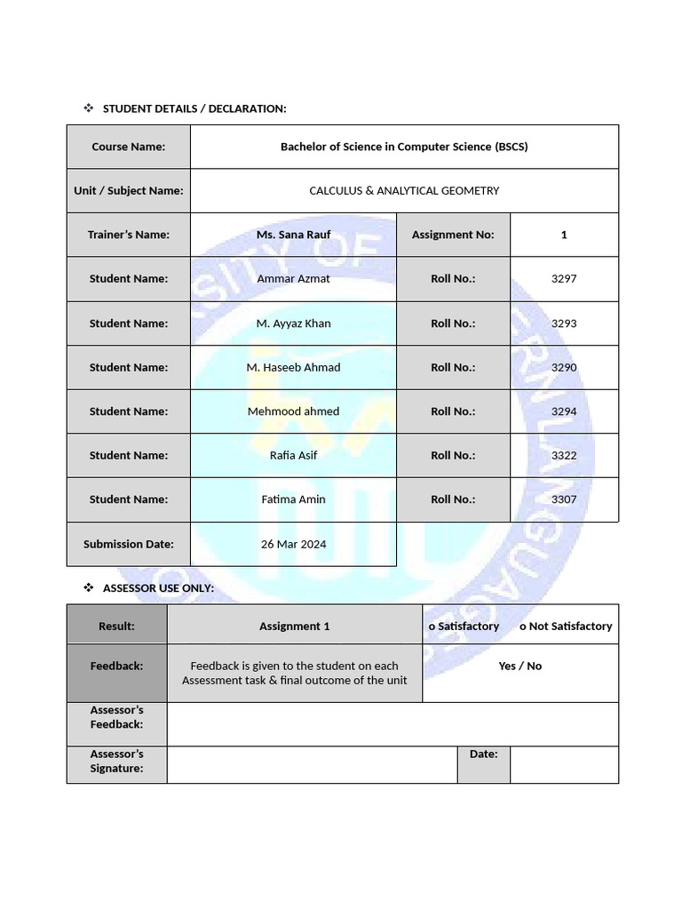 STUDENT DETAILS | PDF