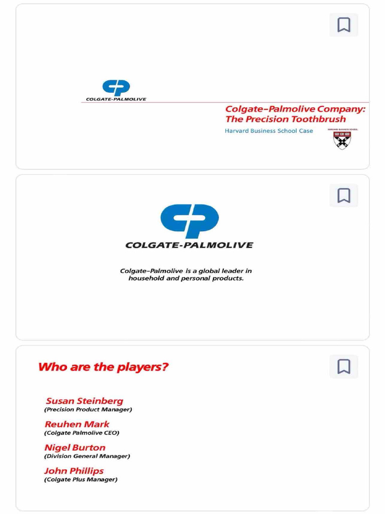 Colgate Palmolive | PDF