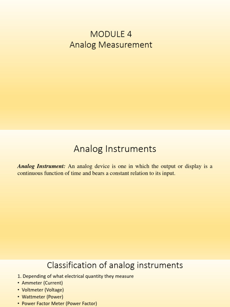 Module 4 FEMM Merged | PDF | Inductor | Accuracy And Precision