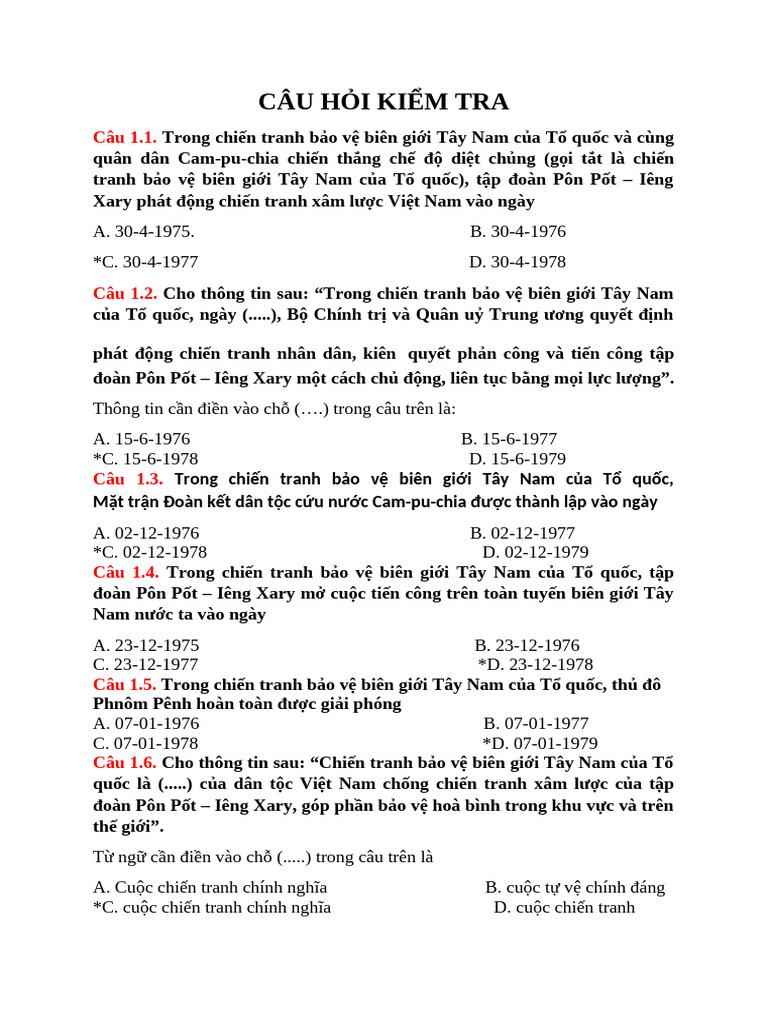 Kiểm Tra 15P-1 | PDF