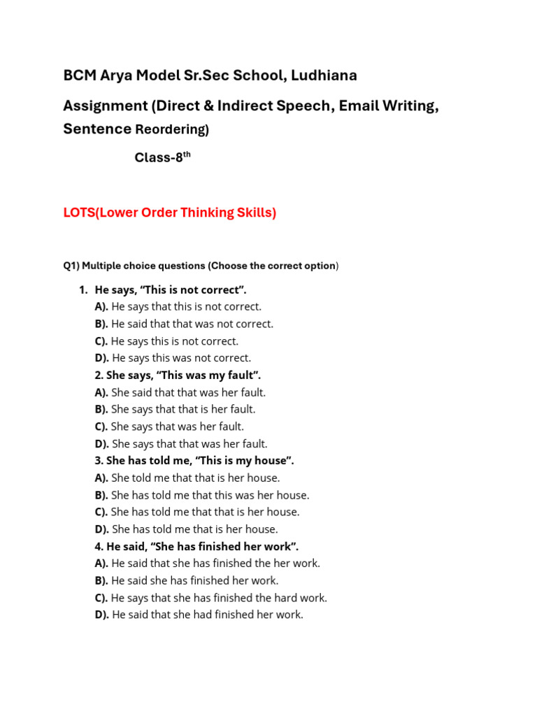 488-C-28120-Assignment (8th) - 1 | PDF