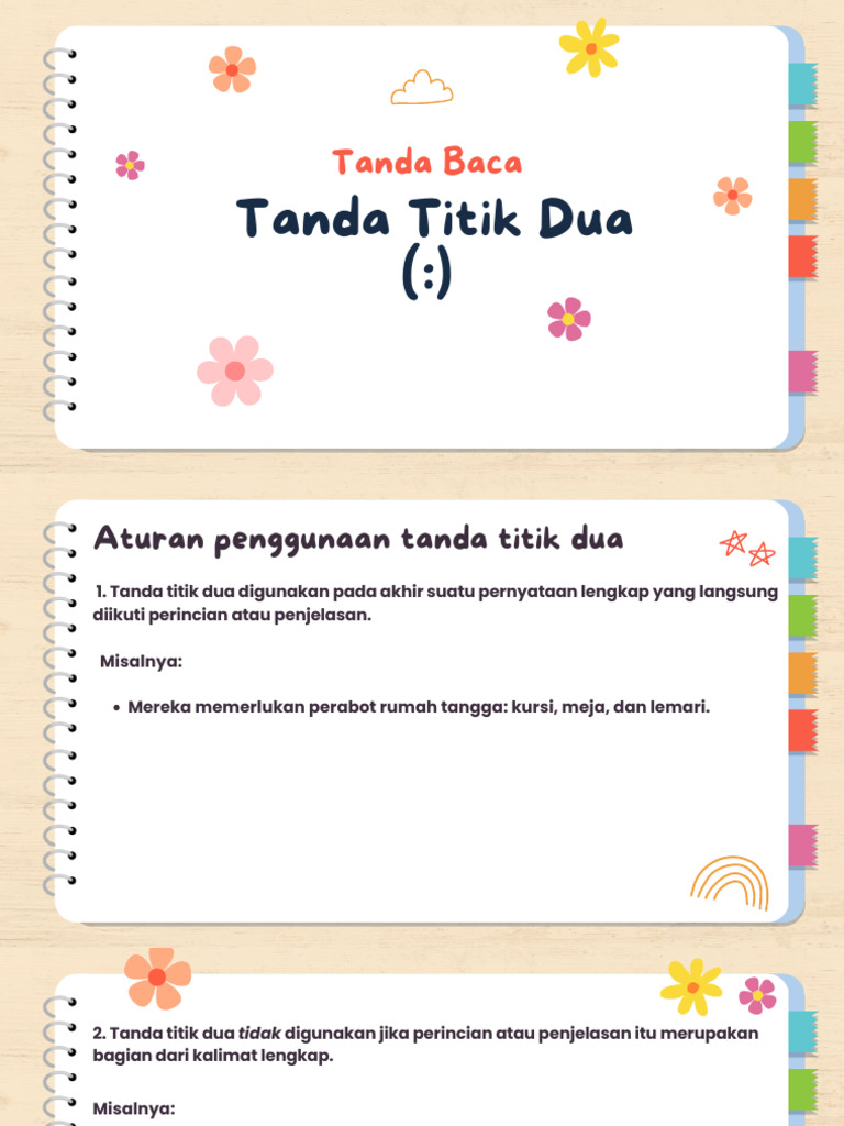 Tanda Baca Titik Dua | PDF